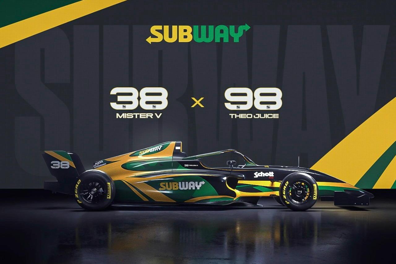 Photo 21 - Ils rouleront sur une F4 sponsorisée par l'enseigne de restauration rapide Subway ...