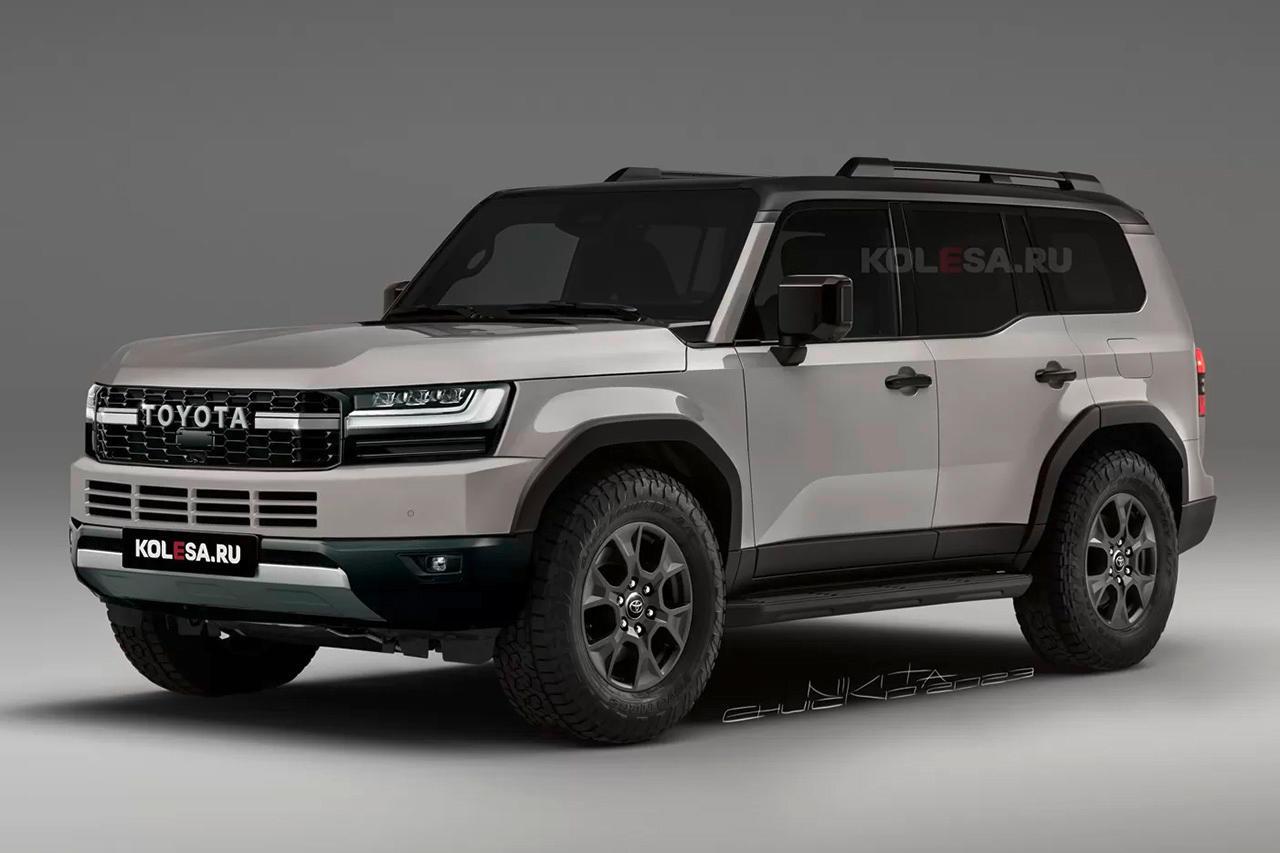 Photo 3 - Voici le dessin du nouveau Toyota Land Cruiser, imaginé par l ...