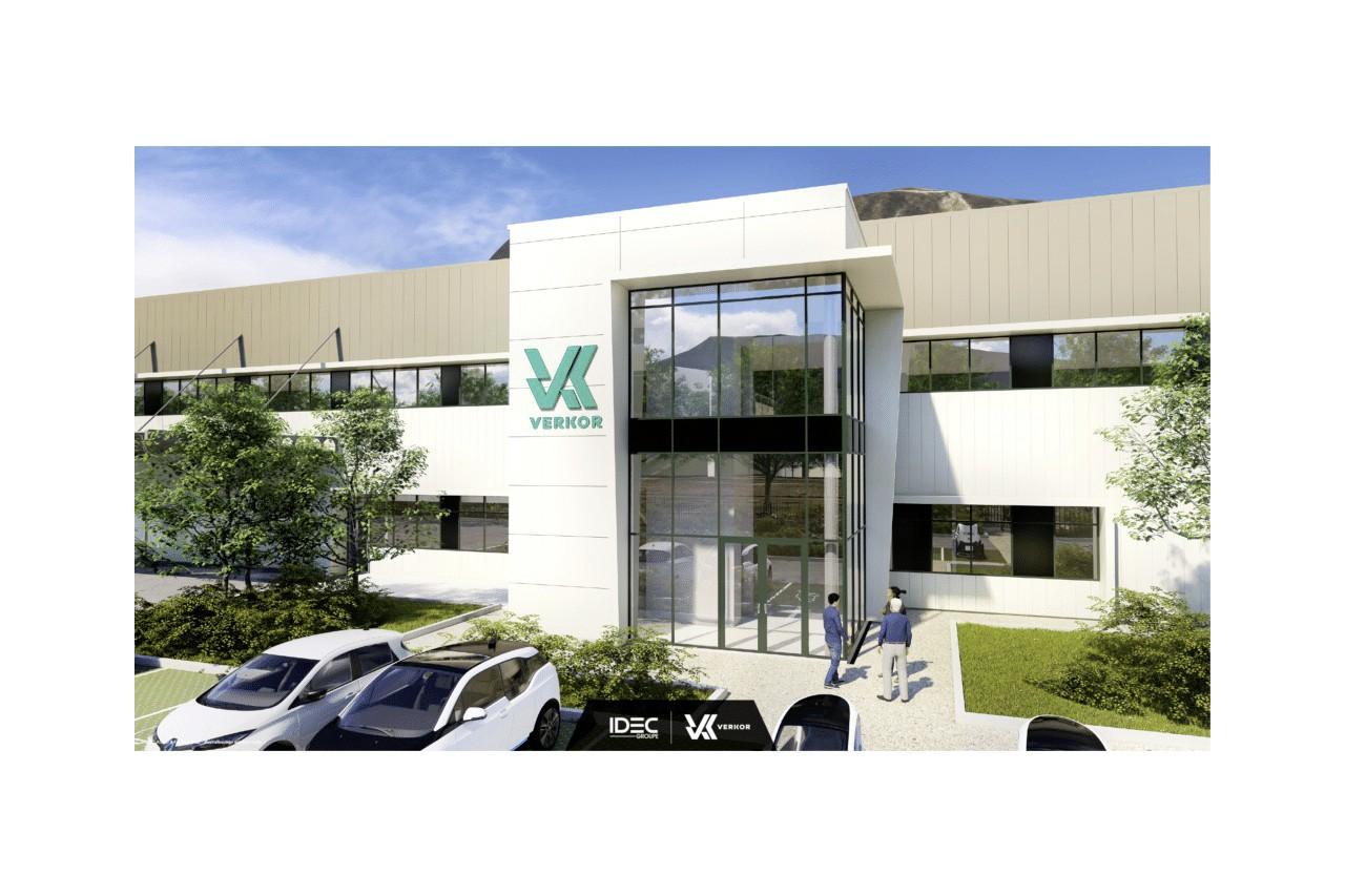 Avant la future gigafactory de Dunkerque, Verkor inaugure son ...