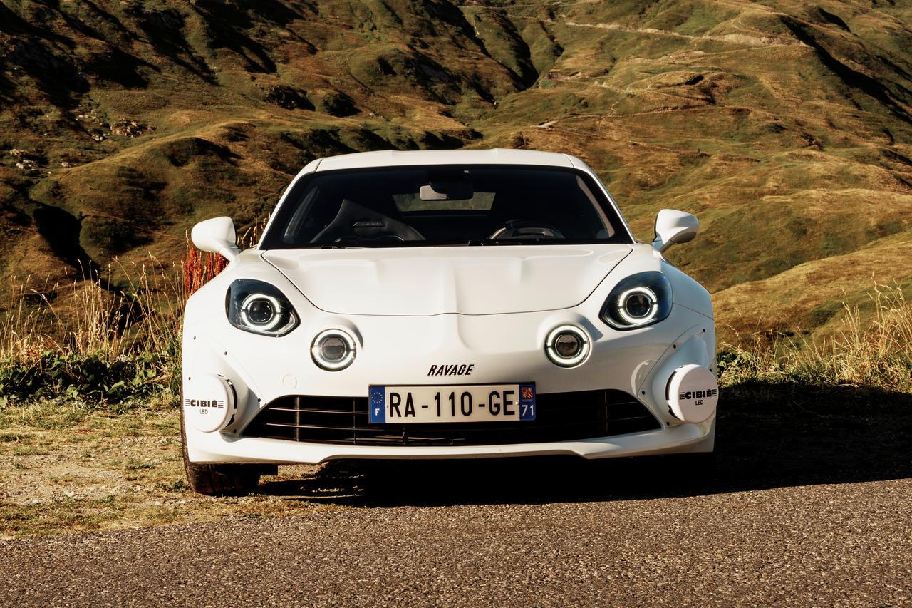 Diaporama et photos - Alpine A110 Ravage Gr4. Look revu et puissance ...