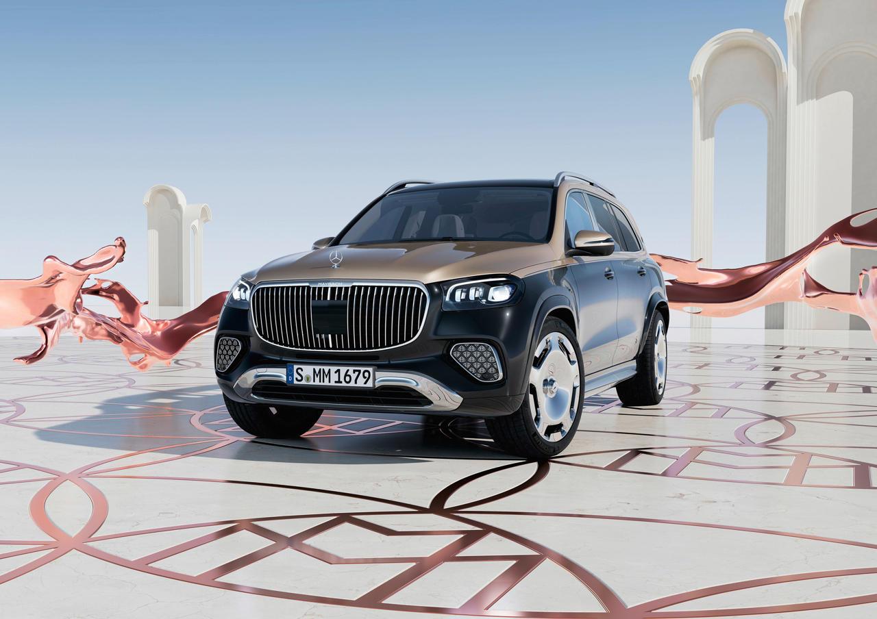 Photo 10 - mercedes gls maybach 2023 - Mercedes GLS (2023). Un restylage pour le luxueux SUV 7 ...