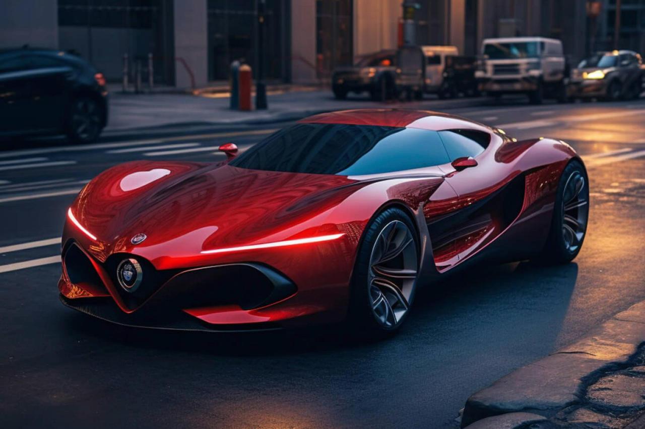 Diaporama et photos - Alfa Romeo 33 Stradale. Le design de la super ...