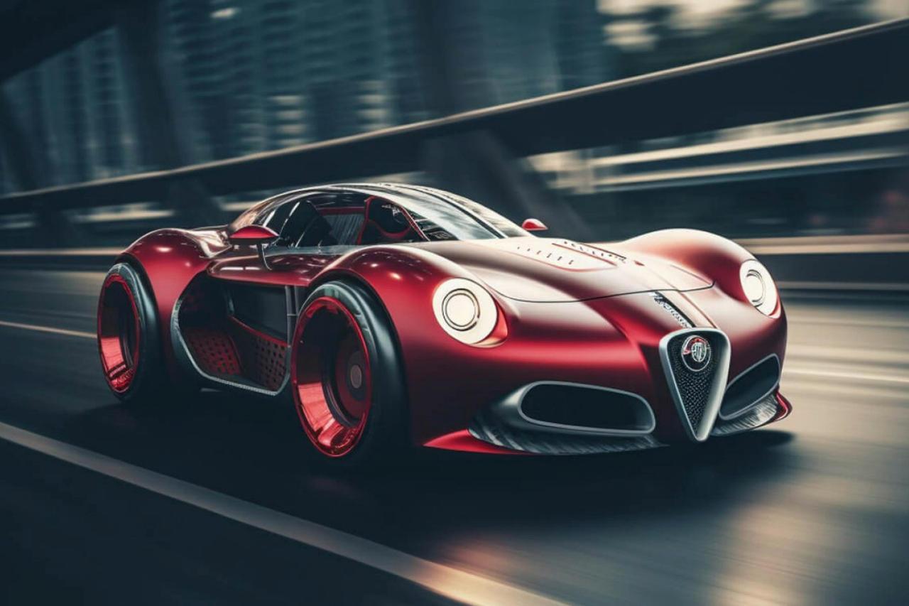 Photo 4 - Pour les nostalgiques de la berlinette, voici une 4C ...