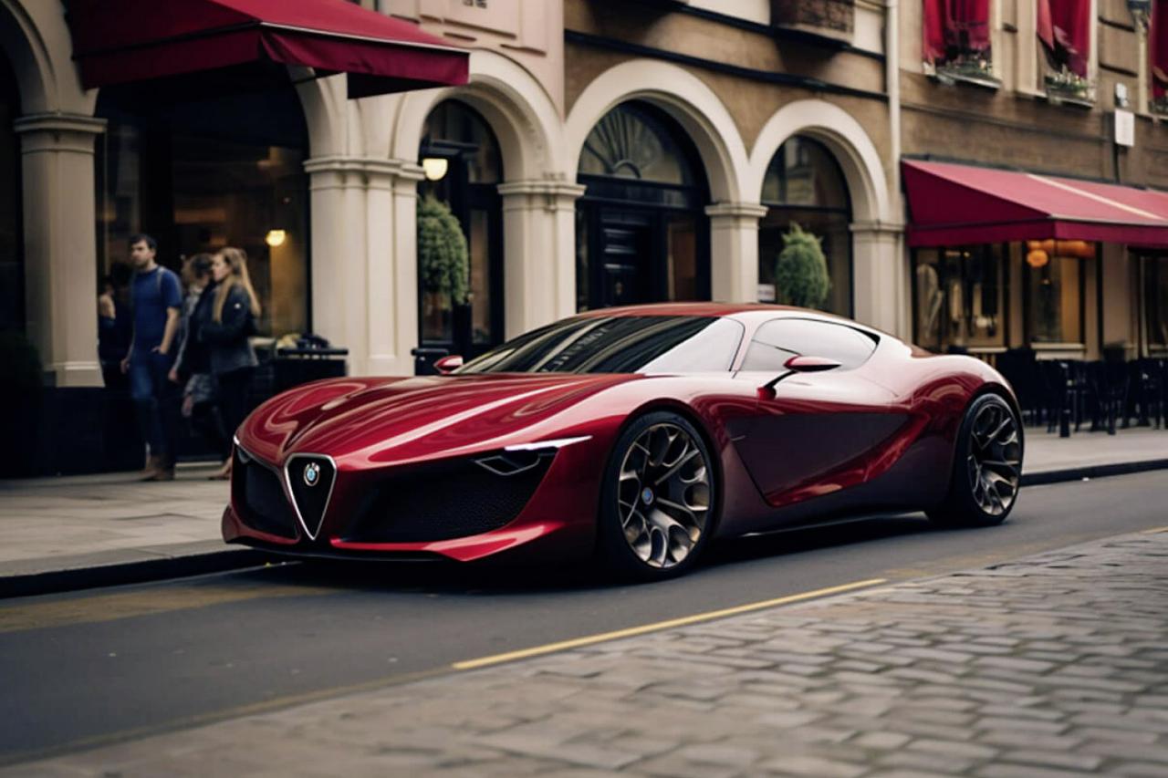 Alfa Romeo 33 Stradale. Le design de la super sportive imaginé par les fans grâce à l'IA