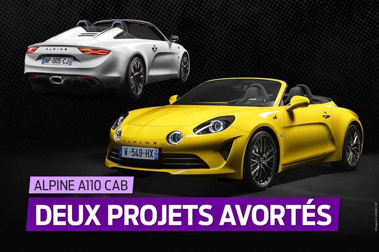 Alpine A110 Roadster. Un projet annulé...pour mieux revenir