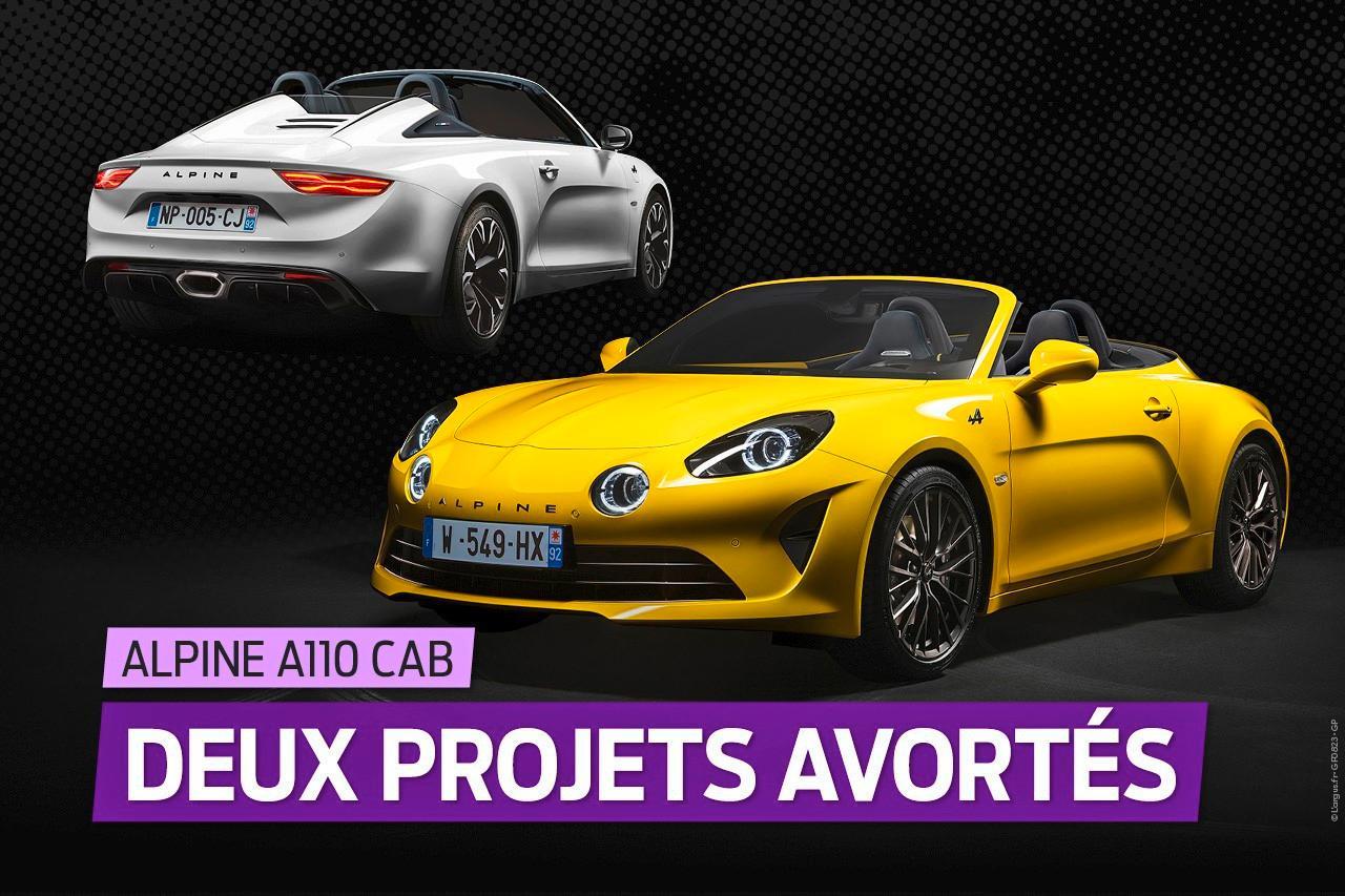 Diaporama et photos - Alpine A110 Roadster. Un projet annulé...pour ...