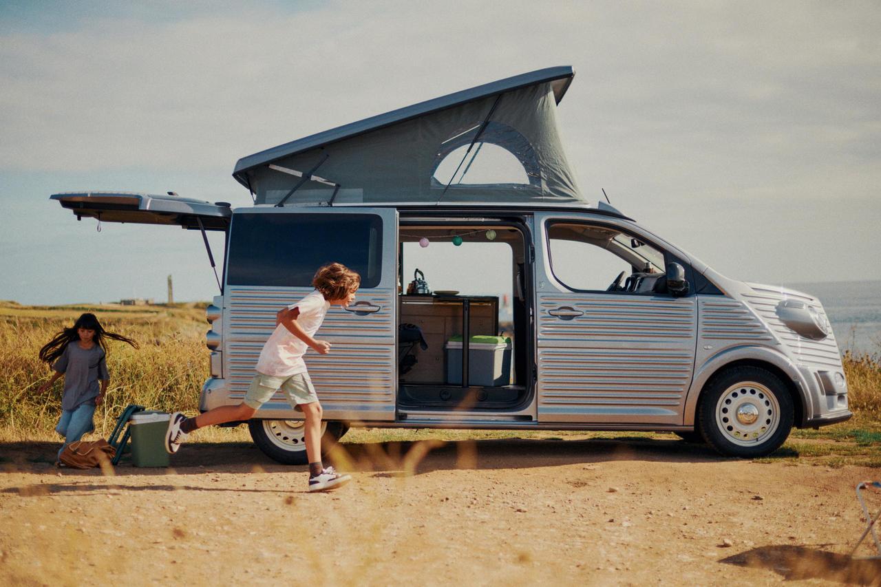 Diaporama et photos - Citroën Type Holidays. Le van aménagé rétro ...
