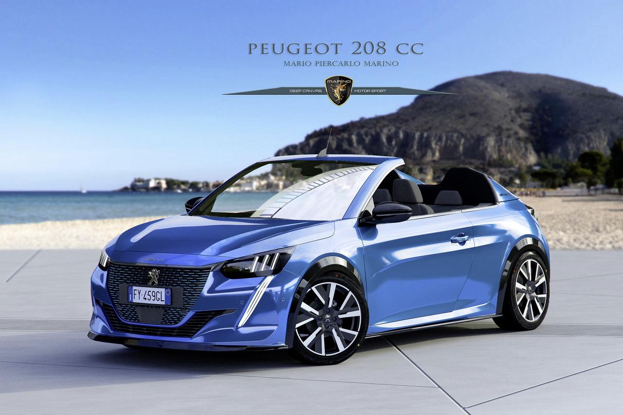 Peugeot 208 CC. La citadine coupé-cabriolet que le constructeur ne ...