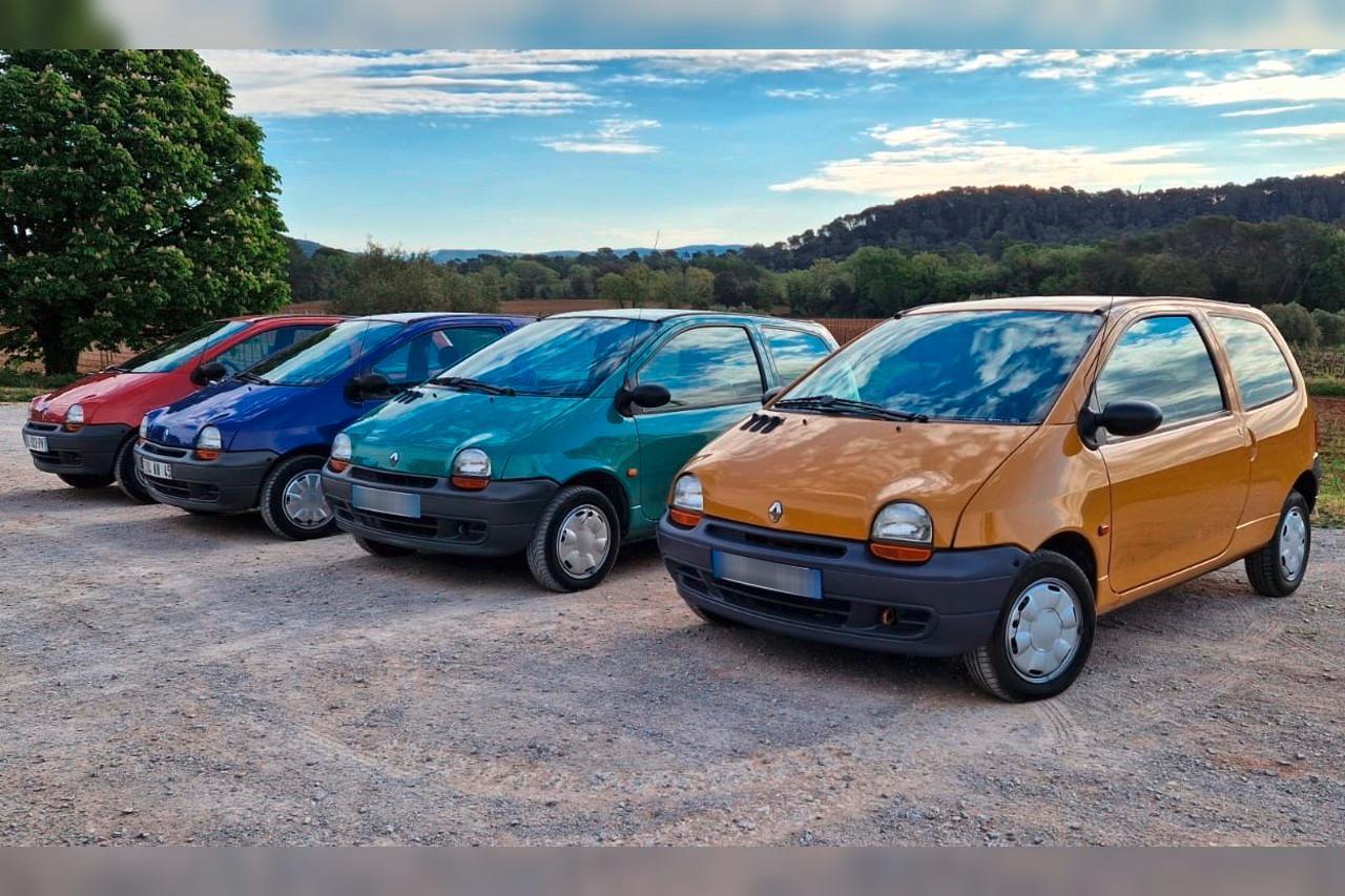 Photo 1 - Ces quatre Renault Twingo "phase 1" ont été restaurées pour ...