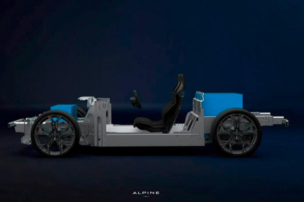 Photo 3 - alpine A110 electrique batterie 2027 - Alpine. Premières ...