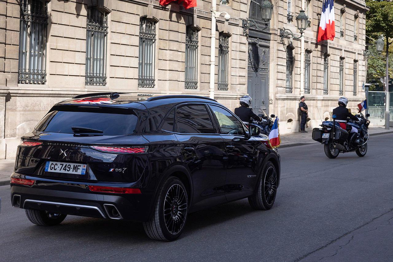 Diaporama et photos - Les DS7 présidentiels de sortie pour le roi ...