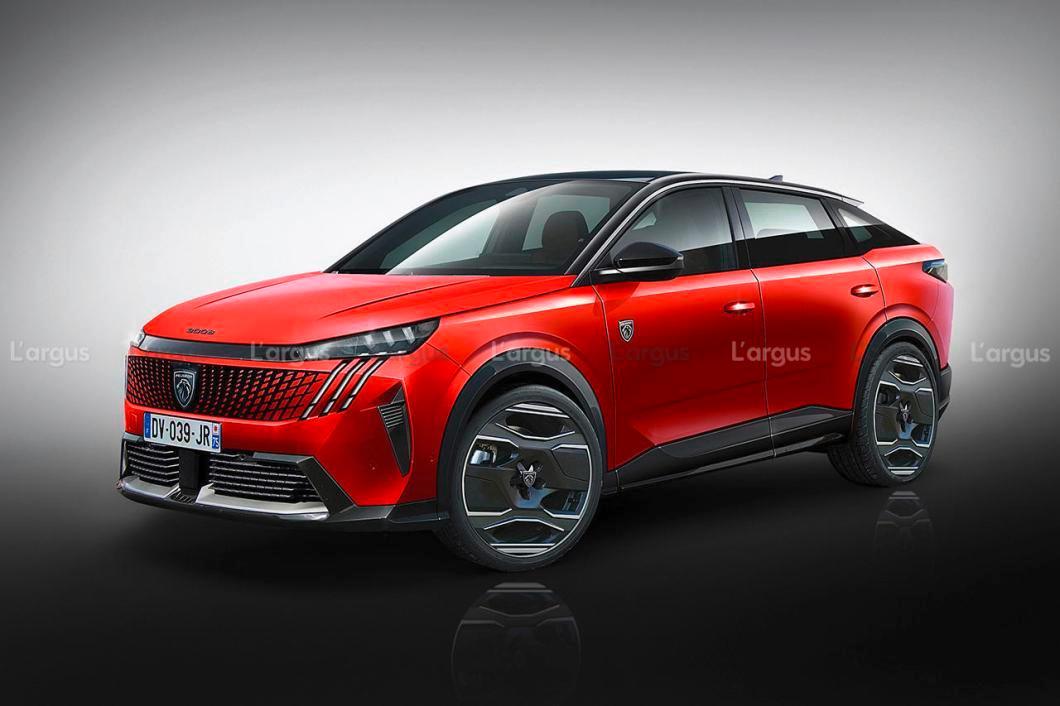 Photo 8 - Notre illustration de ce futur 3008 se montrait déjà très proche de la réalité ...