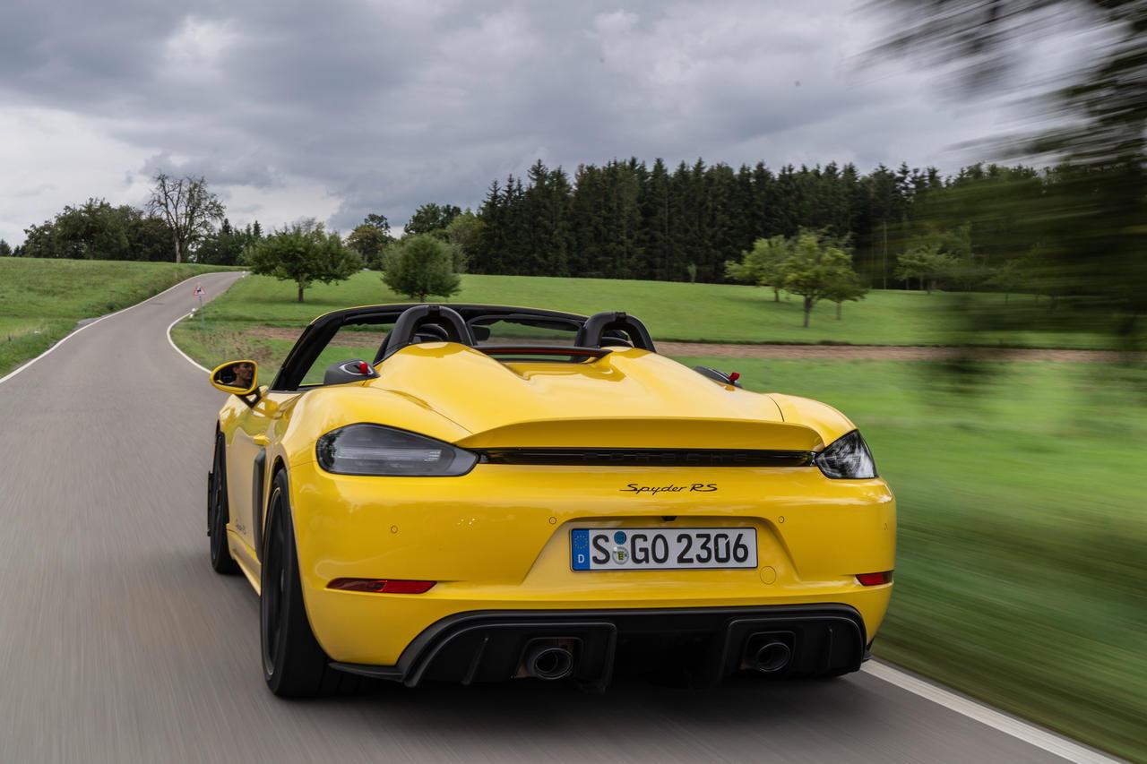 Photo 6 - porsche 718 spyder RS 2023 roadster concurrence - Essai ...