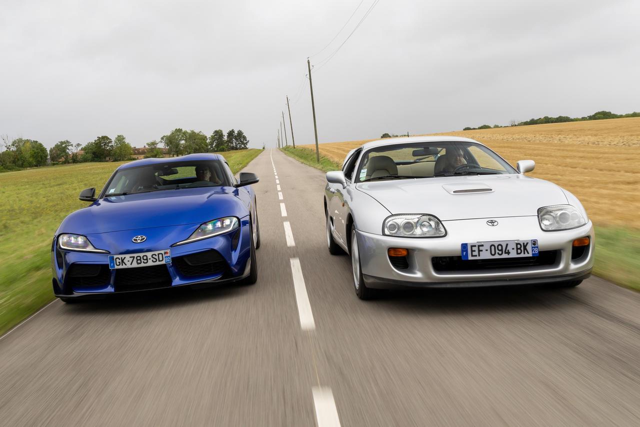Photo 7 - toyota supra mk4 et MK5 - Essai rétro Toyota Supra MK4 (1993 ...