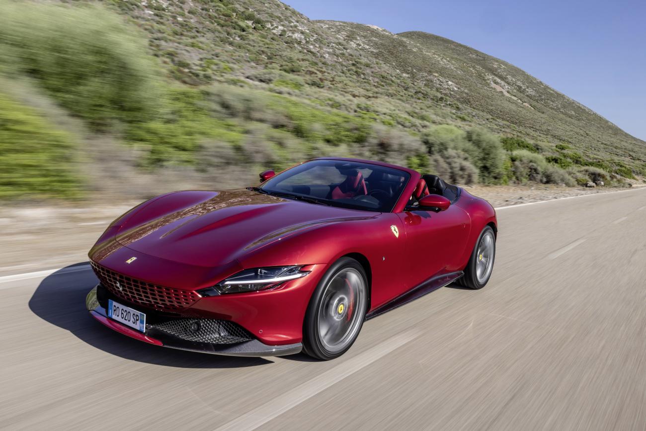 Essai Ferrari Roma Spider (2023) : apothéose esthétique