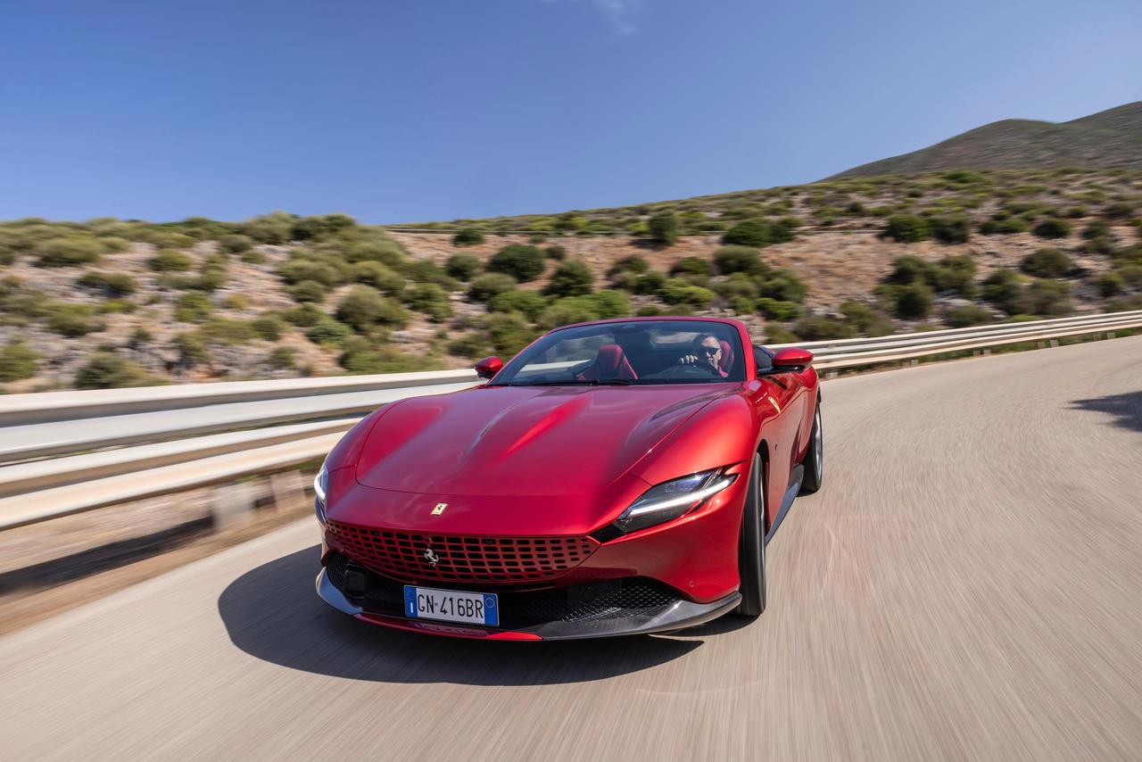 Diaporama et photos - Essai Ferrari Roma Spider (2023) : apothéose ...