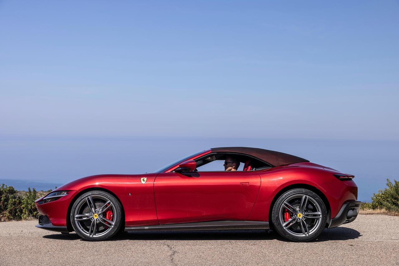 Photo 12 - Essai Ferrari Roma Spider (2023) : apothéose esthétique