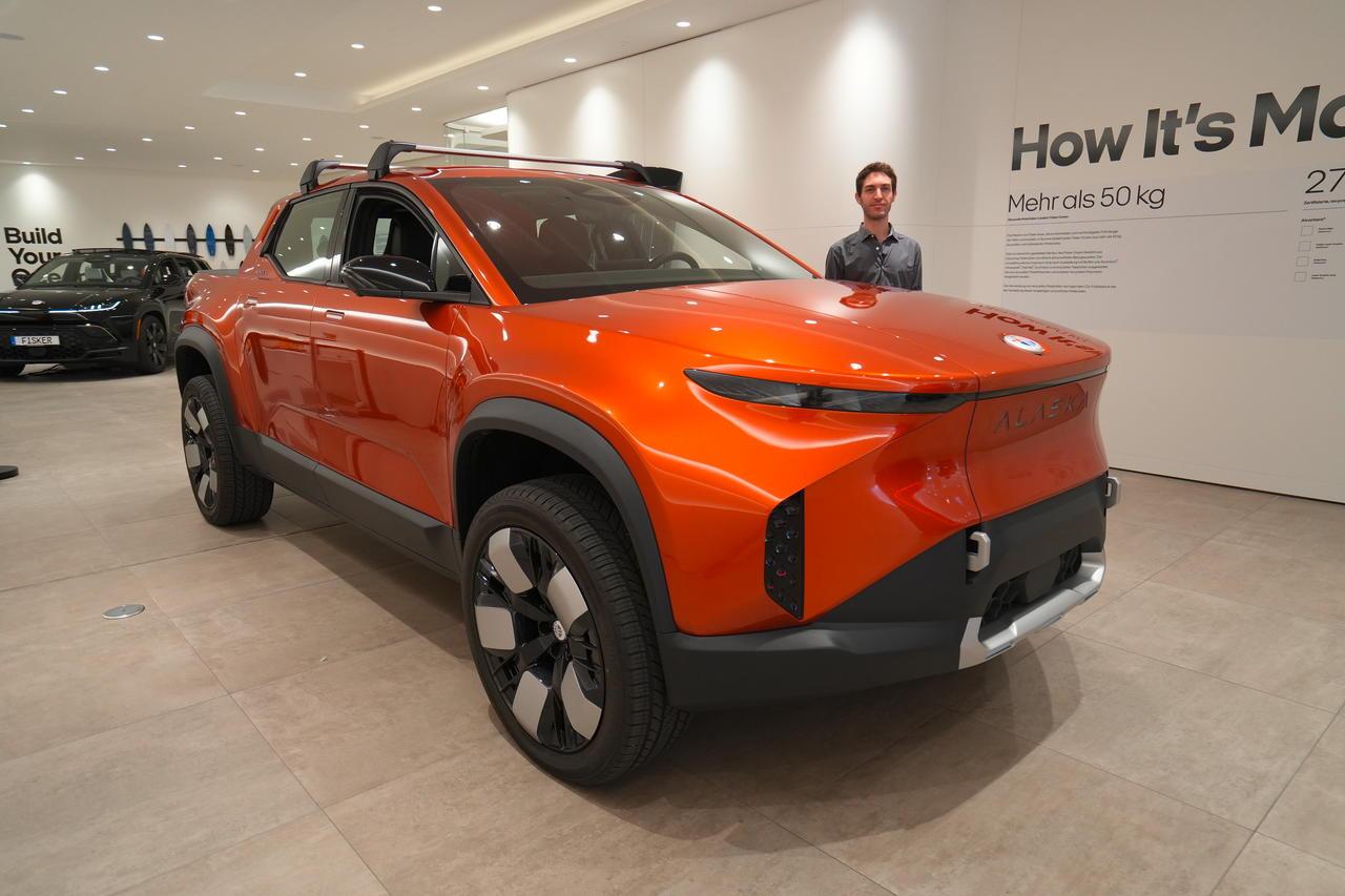 Fisker Alaska (2025). A bord de l'ingénieux pick-up électrique