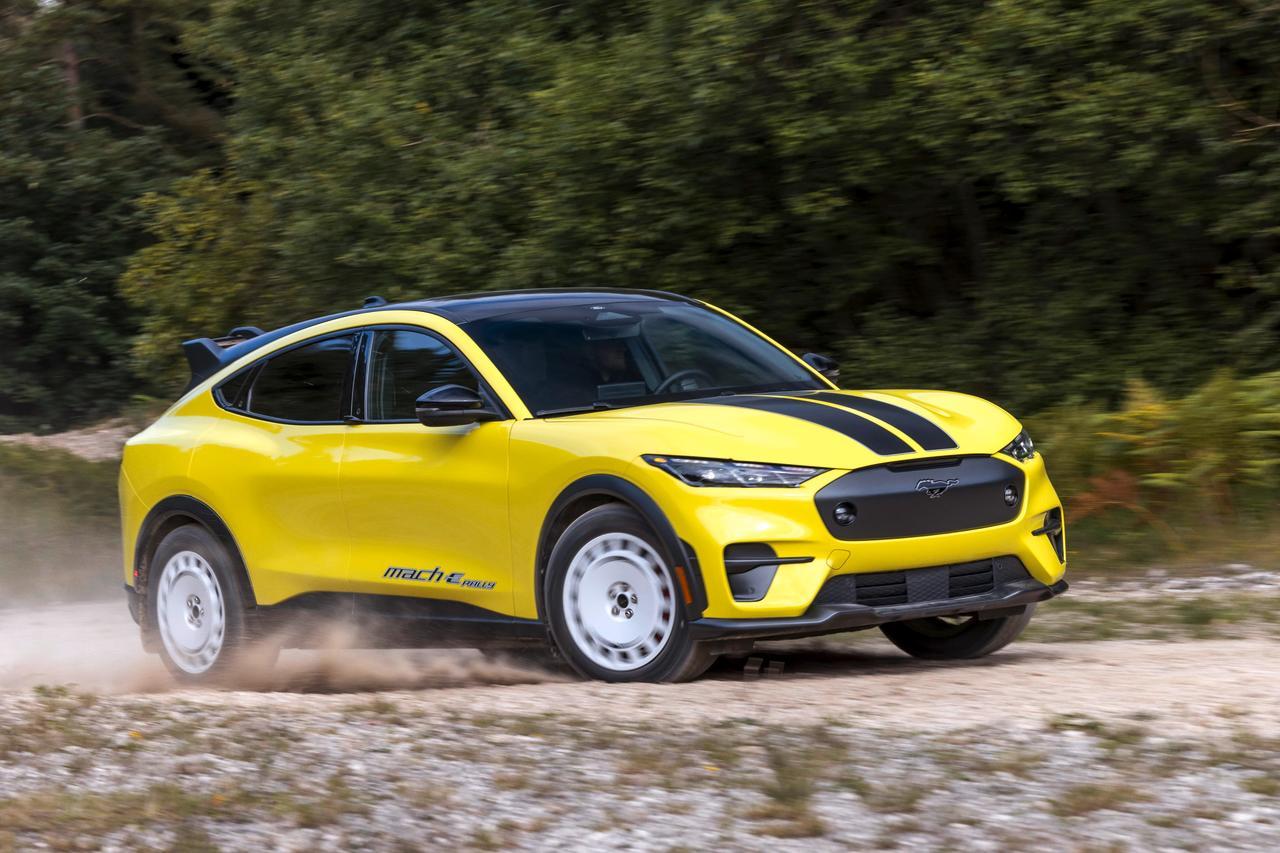 Diaporama et photos - Ford Mustang Mach-E Rally (2024). Le SUV ...