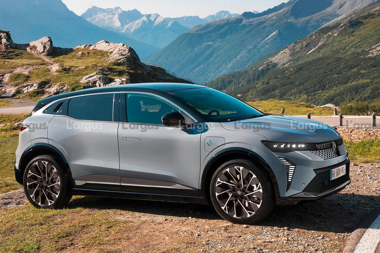 Photo 1 - Le restylage de la Renault Mégane E-Tech électrique est prévu en 2025. L'argus vous en ...