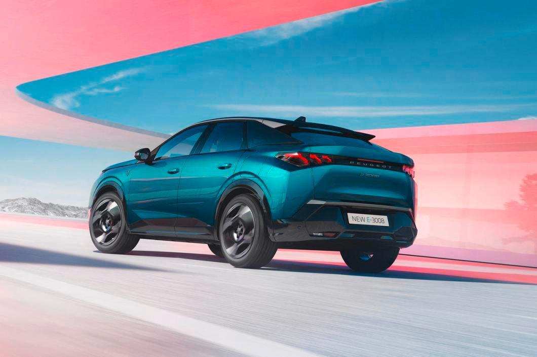 Photo 2 - peugeot e 3008 bleu 2024 - Stellantis. Le nouveau 3008, un ...
