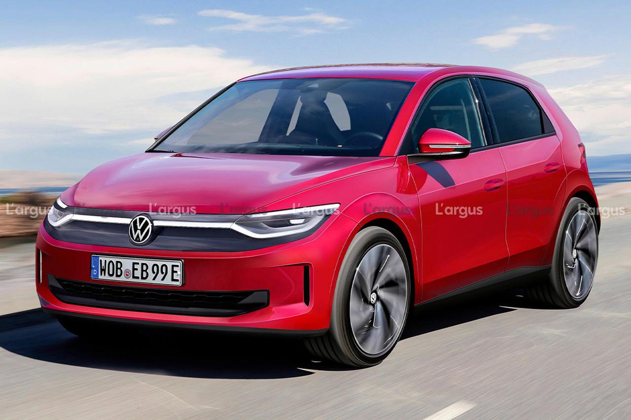 Volkswagen ID.2 2025 Premiere illustration de la future Polo electrique