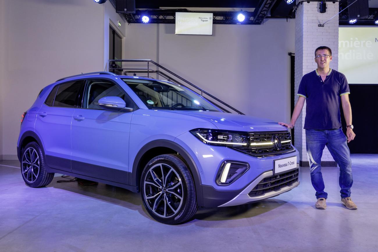 Volkswagen T-Cross (2024). Nos impressions à bord du petit SUV restylé