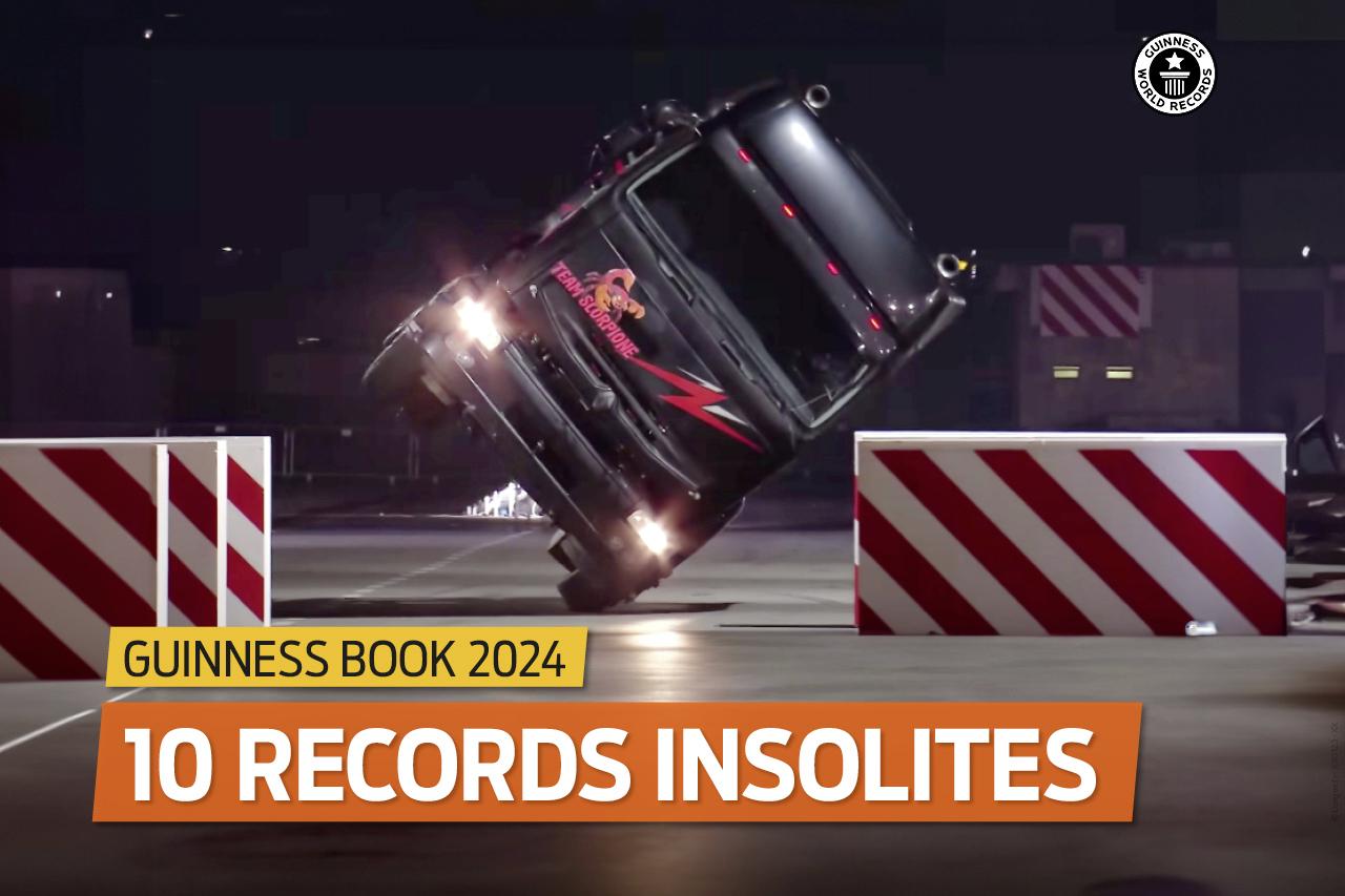 Guinness Book 2024 : 10 records automobiles insolites en images