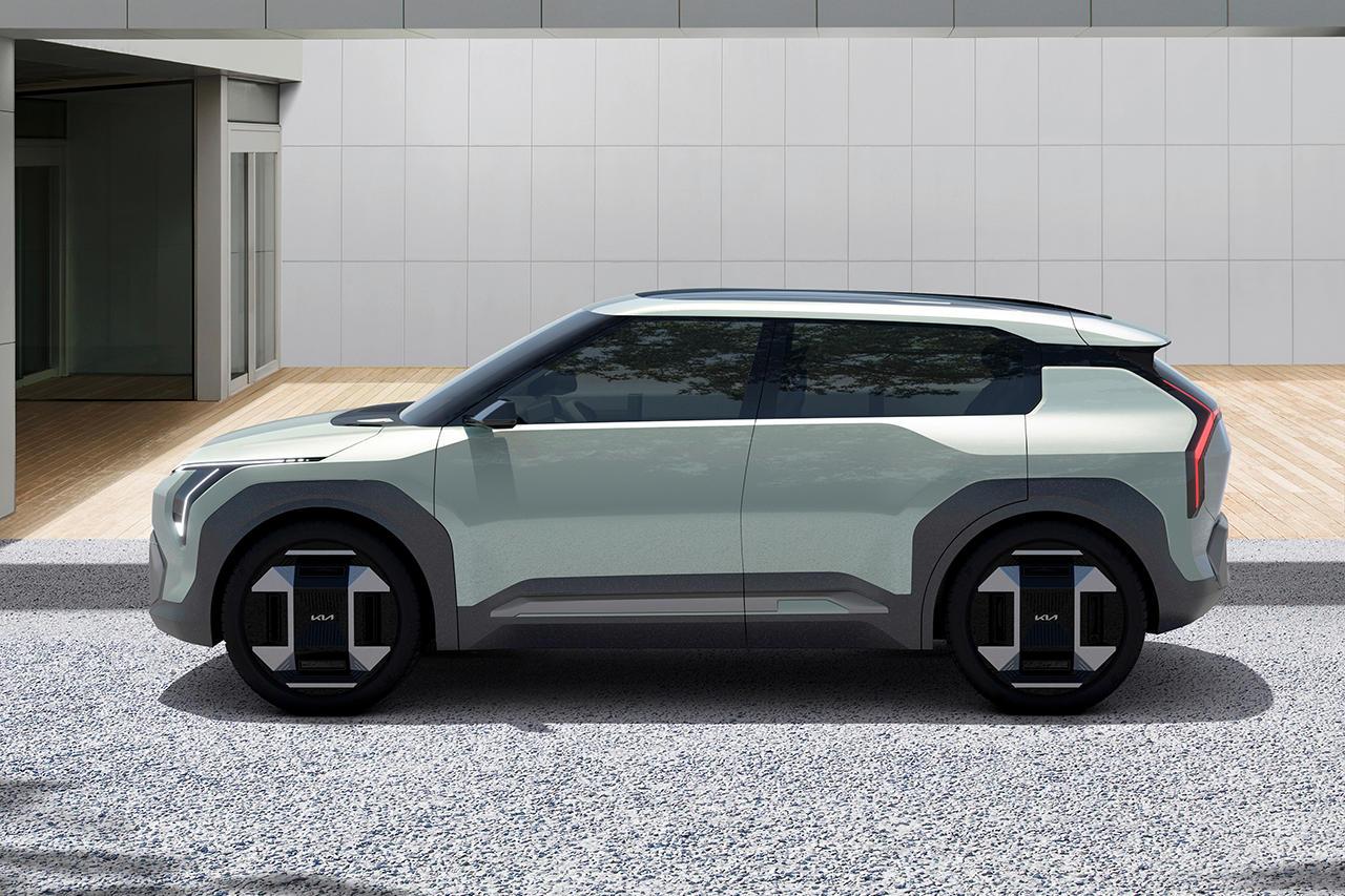 Photo 2 - Le EV3 est un concept de SUV compact électrique. - Kia EV3 et EV4. Les nouveaux SUV ...