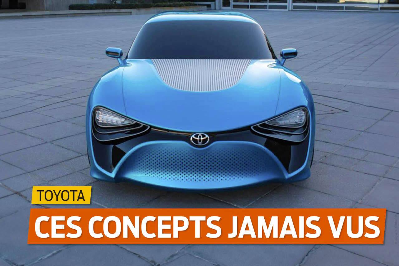 Ces concept-cars Toyota jamais dévoilés