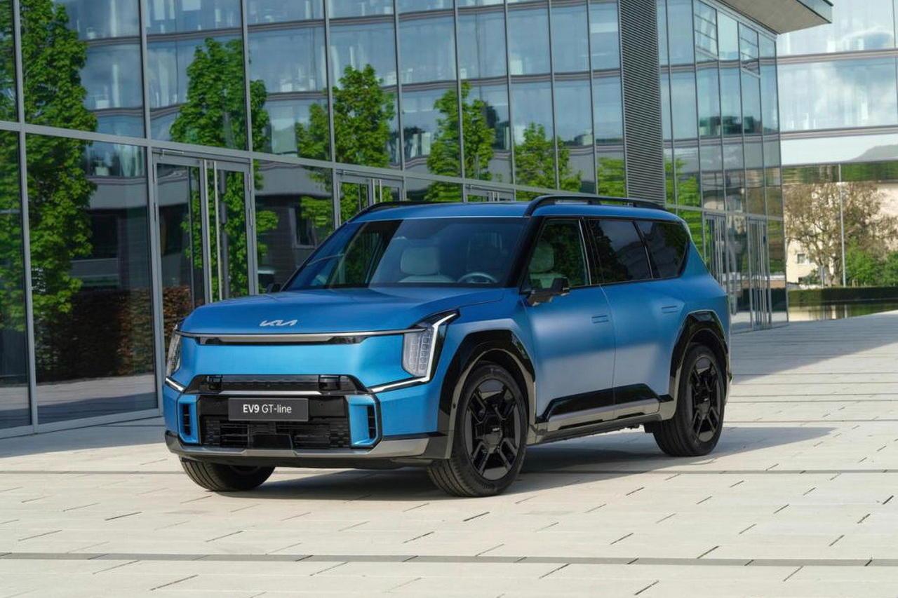 Photo 8 - L'EV5 reprend le style de son "grand frère" EV9. - Kia EV5 (2024). Tous les détails du ...