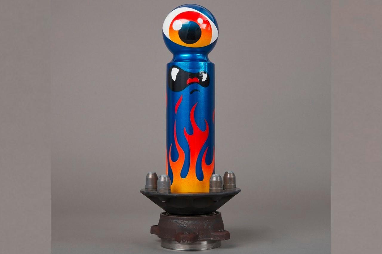 Photo 7 - The Cyklop - Flaming Car (réalisé sur la base d'un moyeu de ...