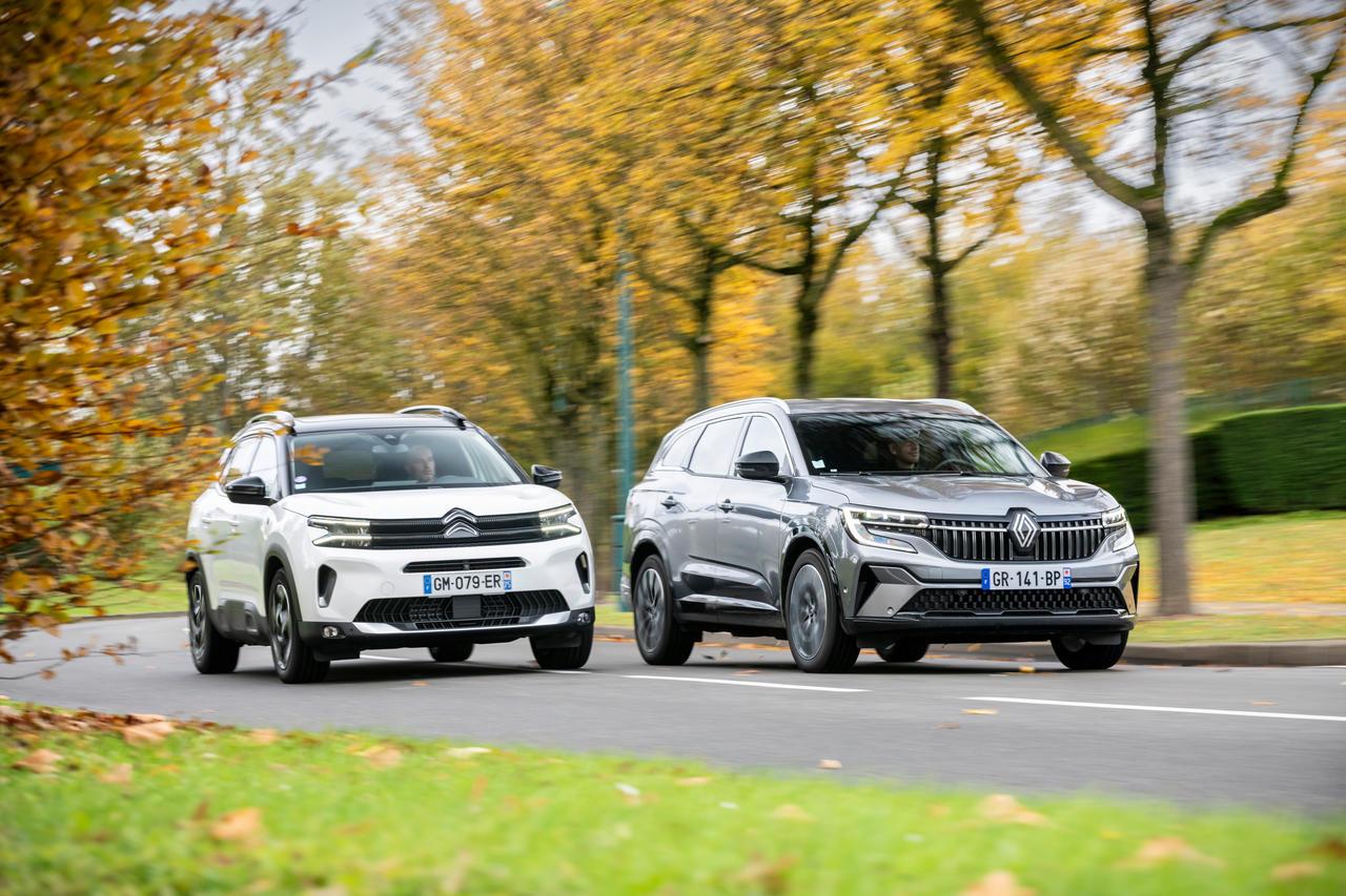 Diaporama et photos - Essai comparatif. Le Renault Espace (2023) défie ...
