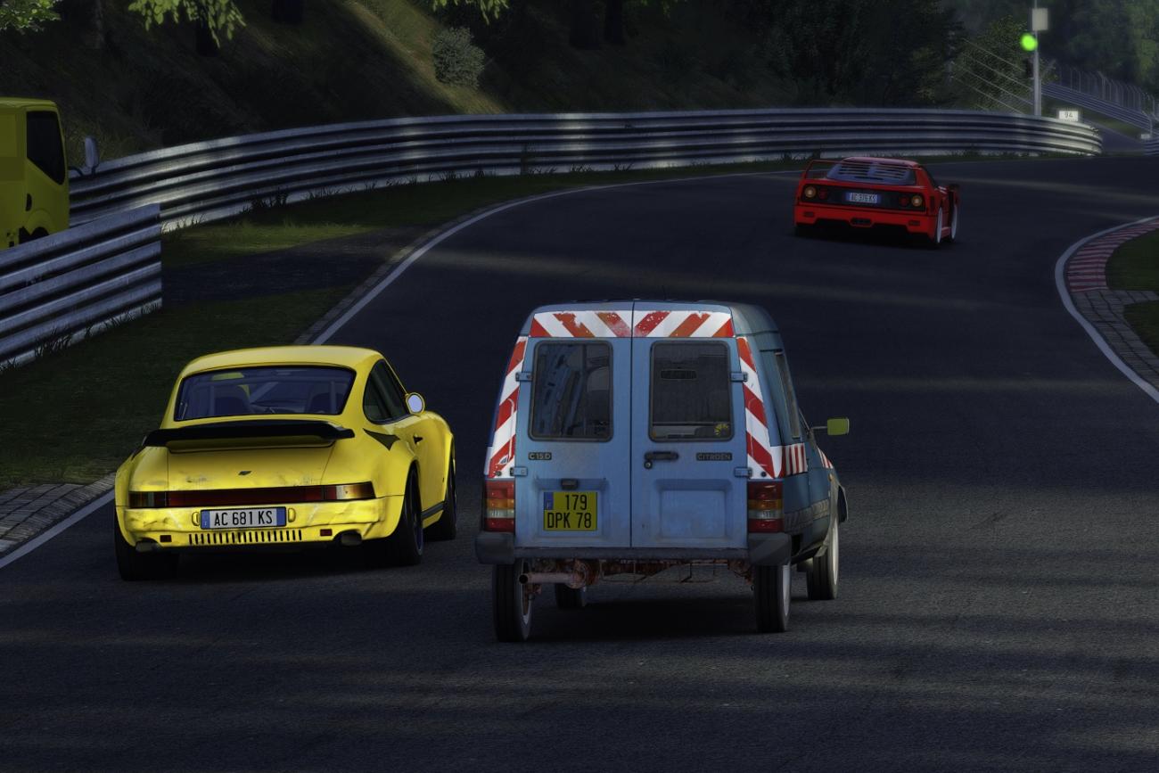Photo 10 - citroen c15 assetto corsa nurburgring avec RUF - On a testé ...