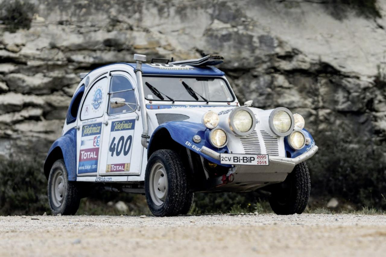 Diaporama et photos - Citroën 2CV Bimoteur Bi-Bip : la star du Dakar ...