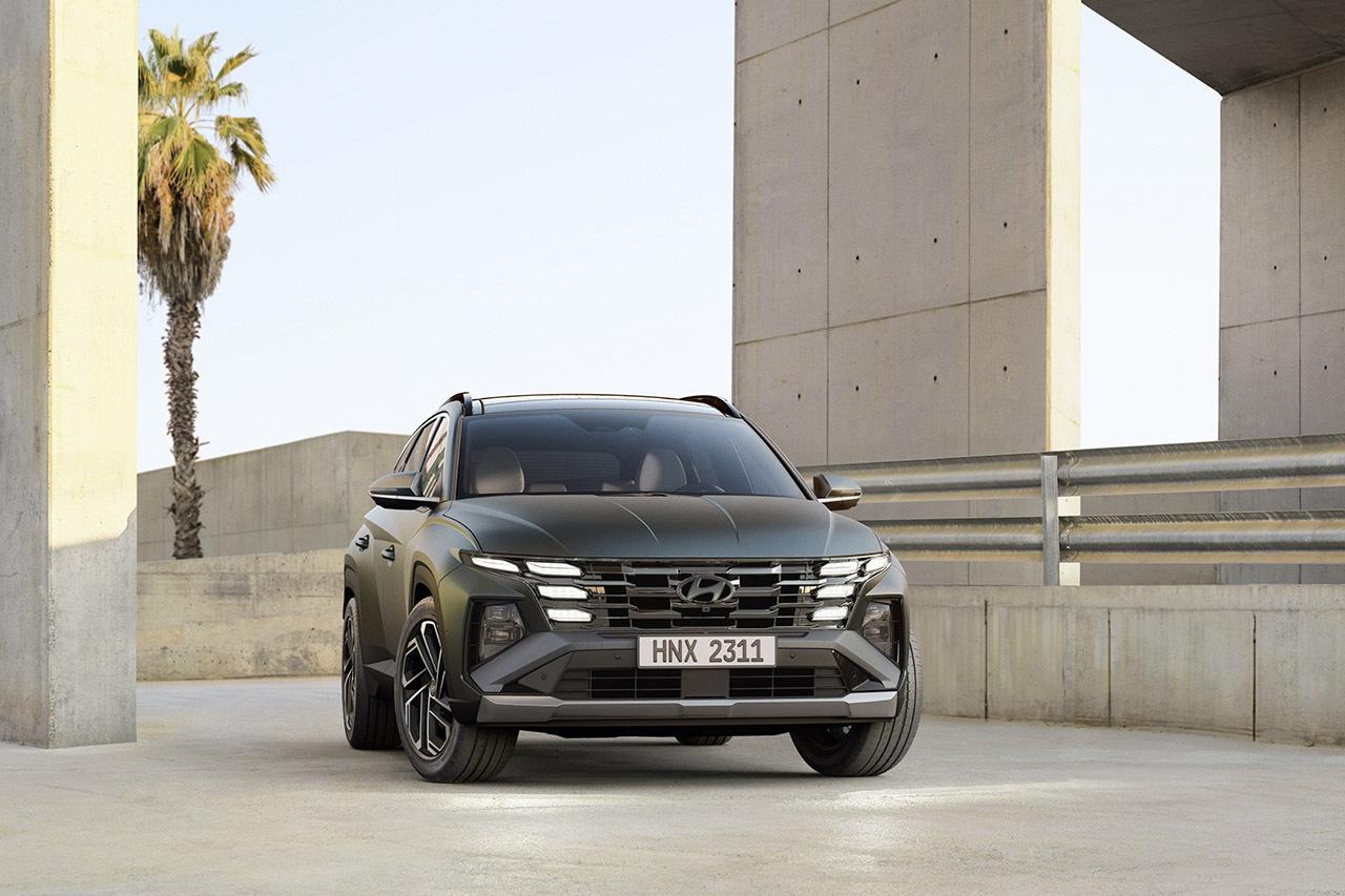 Hyundai Tucson (2024). Premières images officielles du SUV coréen restylé