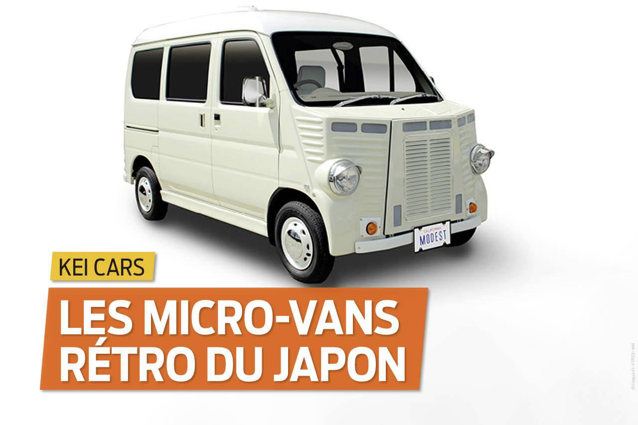 Citroën Type H, VW Combi… des japonaises transformées en micro-vans rétro