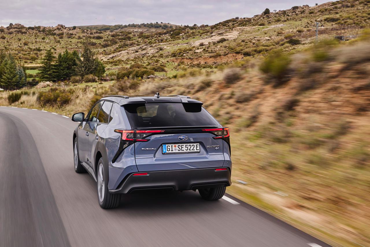 Photo 7 - subaru solterra route - Essai Subaru Solterra : le bouclier ...