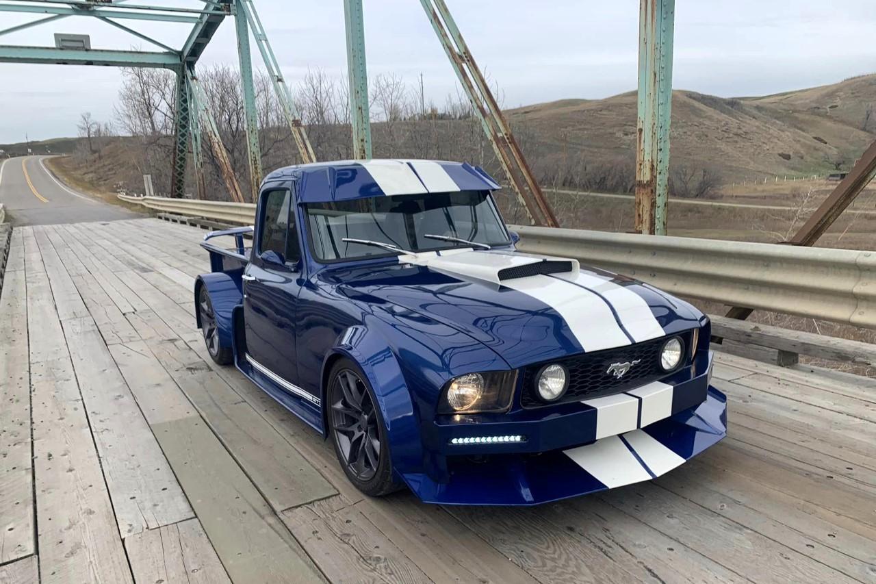 Diaporama et photos - Insolite. Une Ford Mustang transformée en pick-up ...