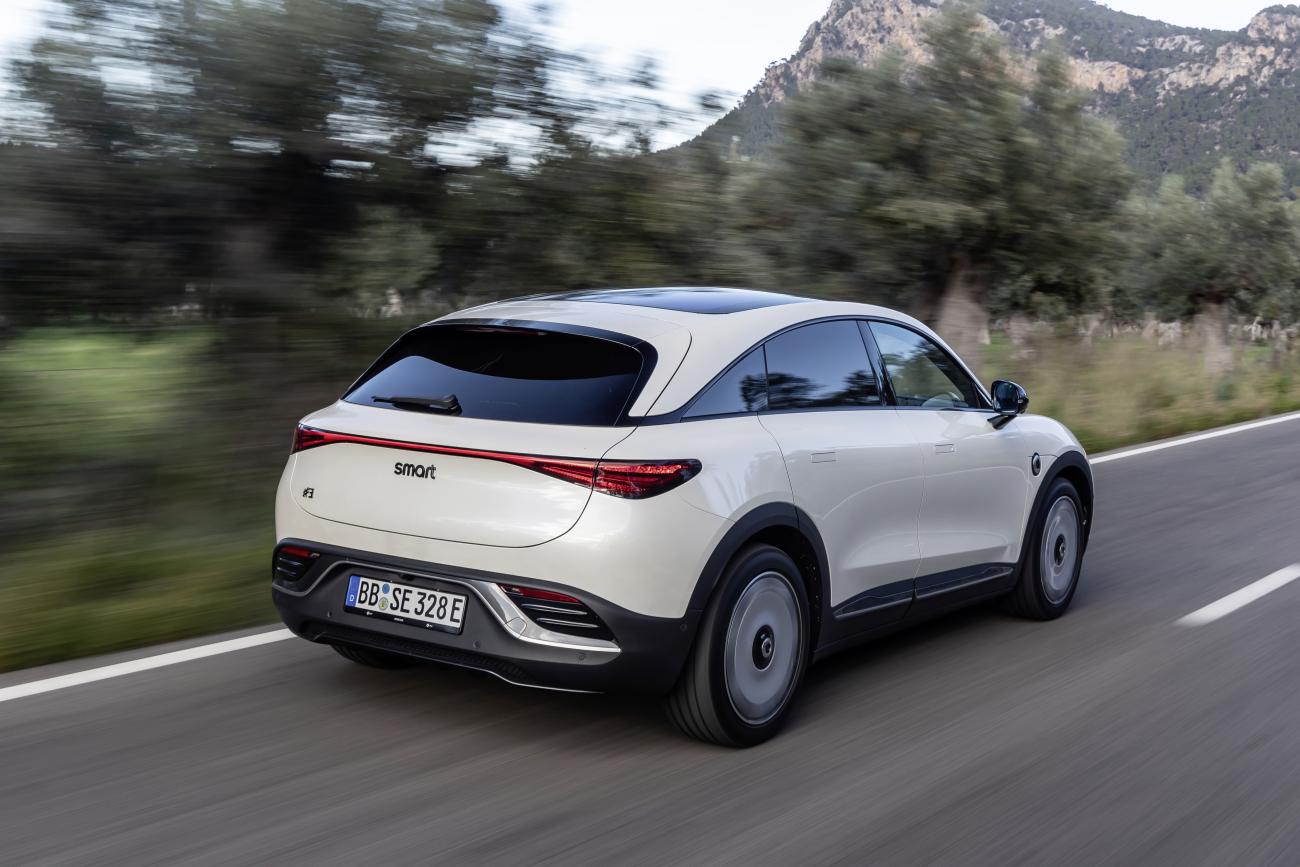 Prix Smart #3 (2024). La gamme et les équipements du SUV-coupé électrique
