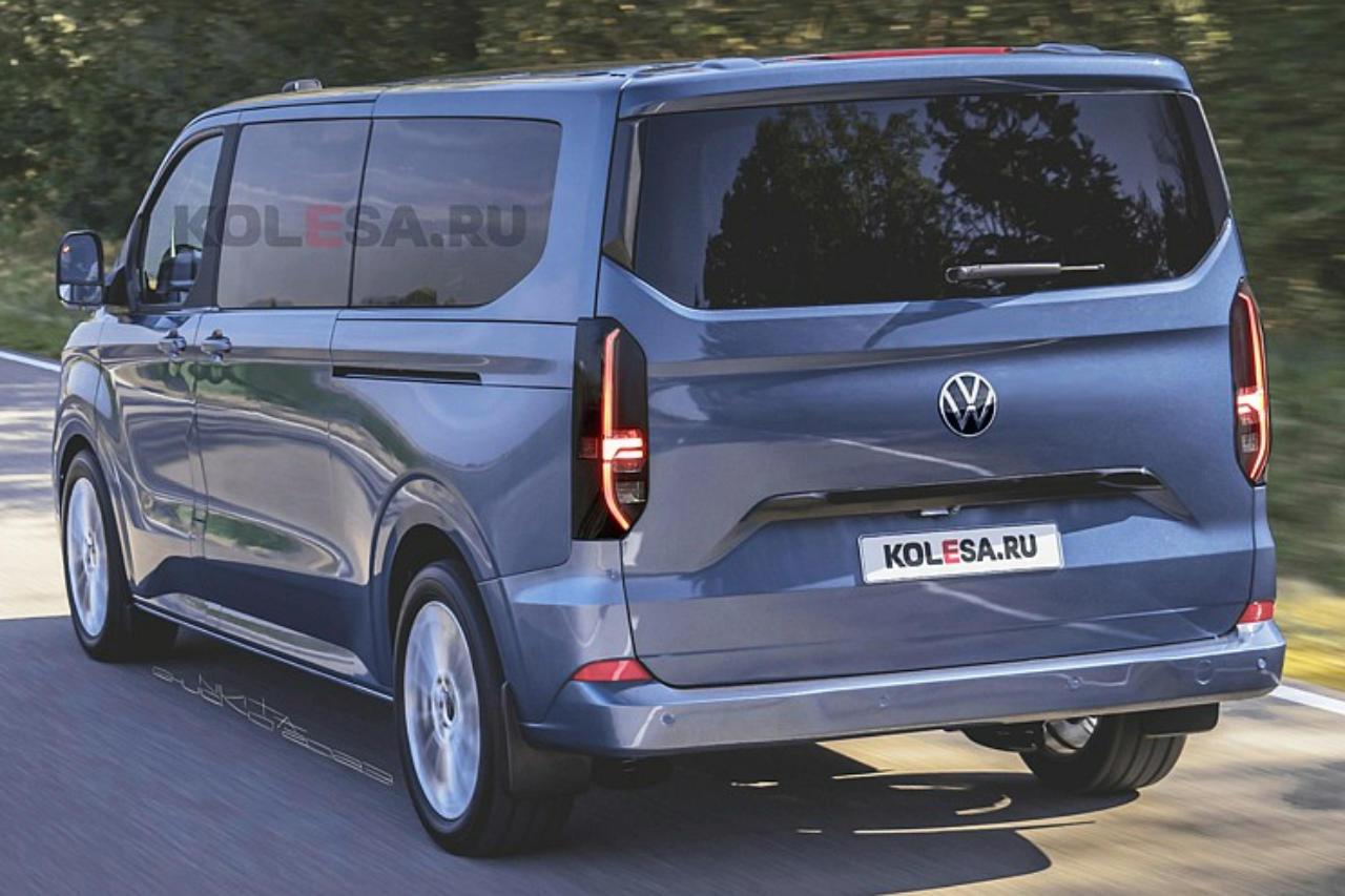 Photo - L'arrière du Transporter T7 devrait reprendre la position ...