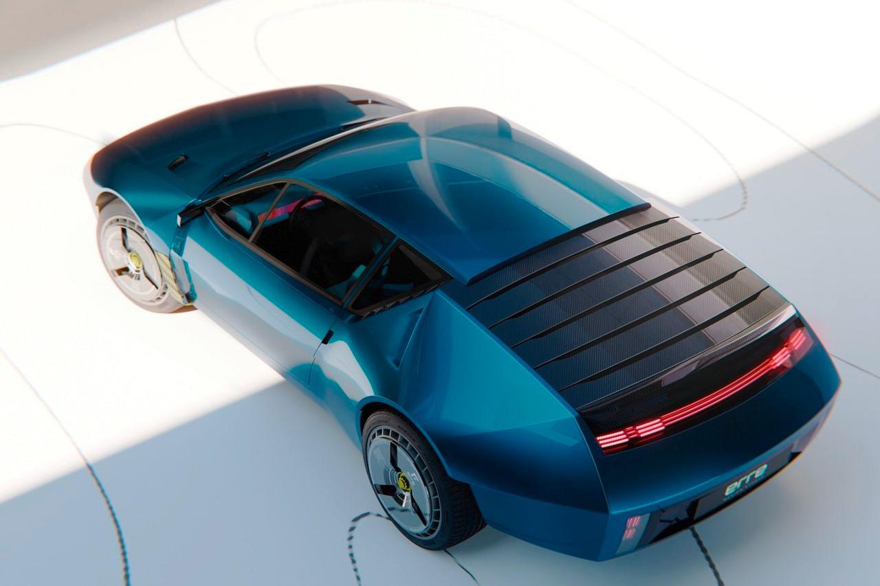 Photo 4 - Les persiennes arrière sont de retour. - Une Alpine A310 ...