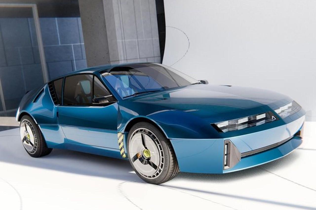 Une Alpine A310 restomod avant l'arrivée du coupé 4 places électrique