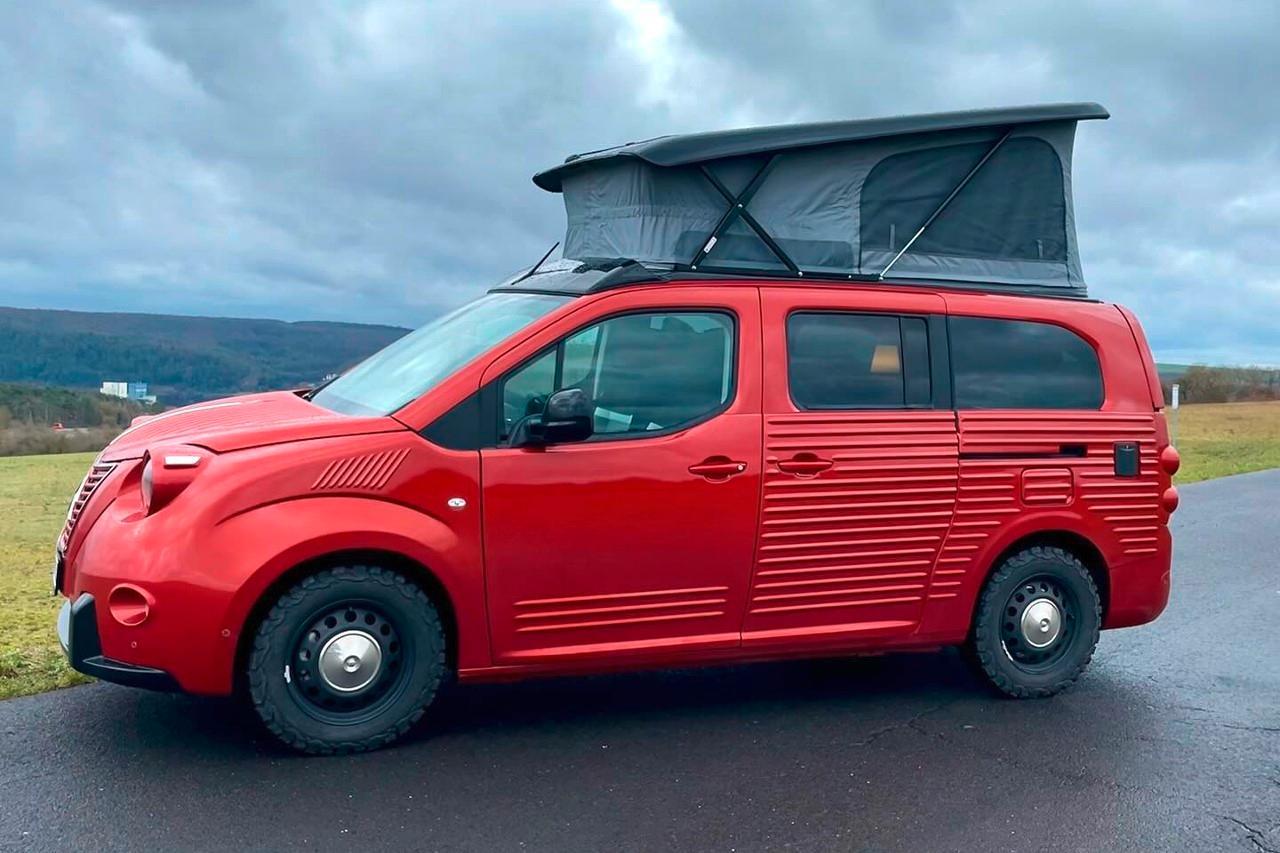 La nouvelle Citroën Fourgonnette en version camping-car