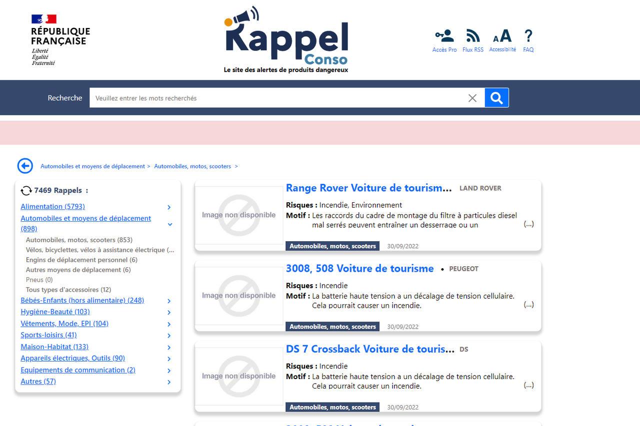 Quelles marques automobiles ont organisé le plus de rappels en 2023