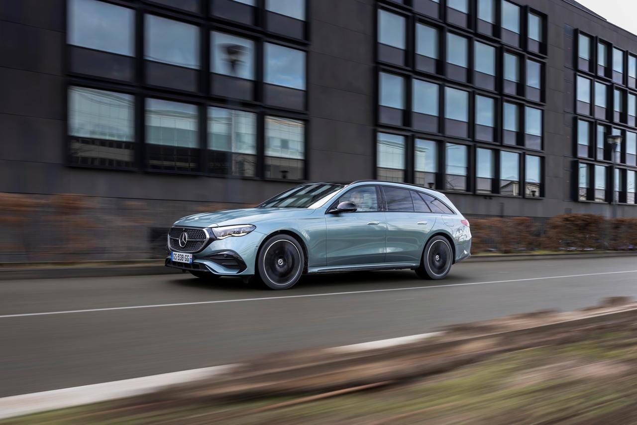 Essai Mercedes Classe E Break (2024) : l’hybride rechargeable enfin ...