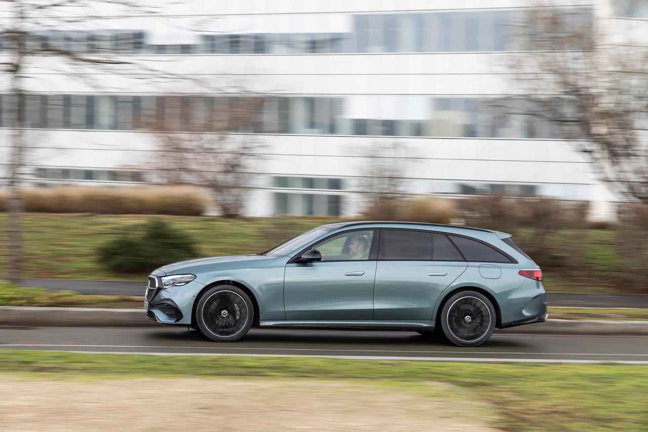Essai Mercedes Classe E Break (2024) : l’hybride rechargeable enfin ...