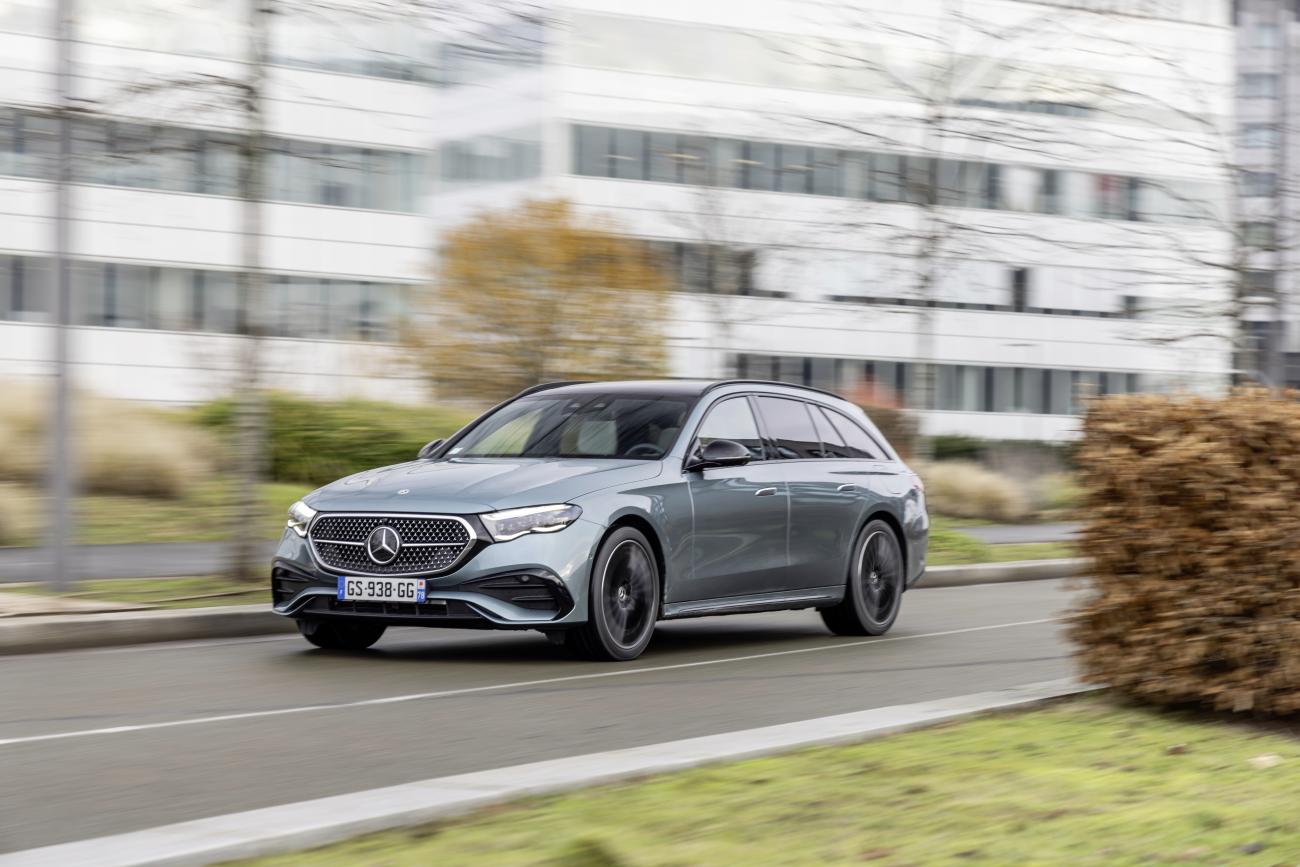 Essai Mercedes Classe E Break (2024) : l’hybride rechargeable enfin ...