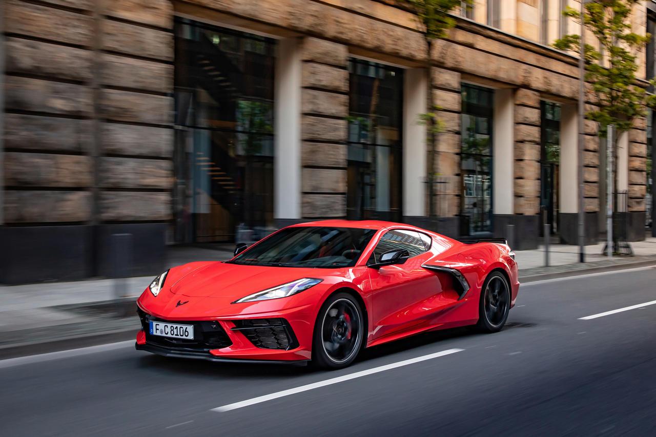 Photo 8 - Chevrolet Corvette C8 rouge - Ventes voitures neuves. Les 30 ...