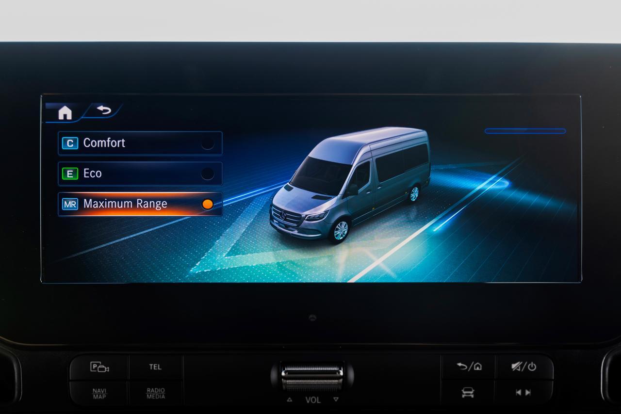 Photo 13 - Mercedes Sprinter electrique 2024 - Essai Mercedes eSprinter ...